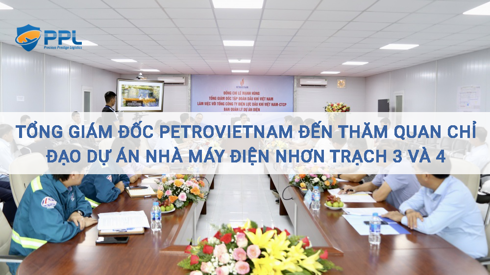 Tổng Giám đốc Petrovietnam đến thăm quan thực địa Dự án Nhà máy Điện ...